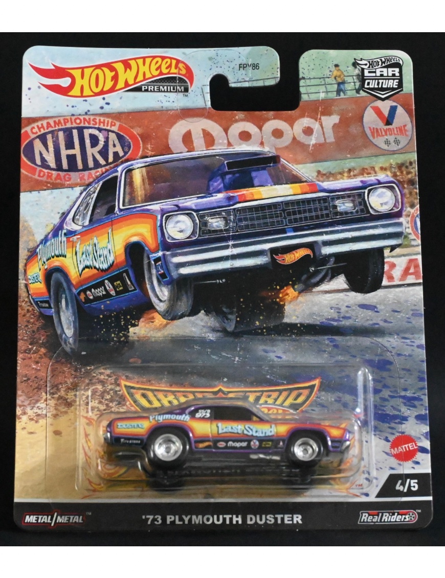 Hot Wheels Premium – Drag Strip ´73 Plymouth Duster – Flamatoys